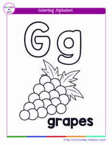 Alphabet Coloring Pages A–Z Free Printable PDF