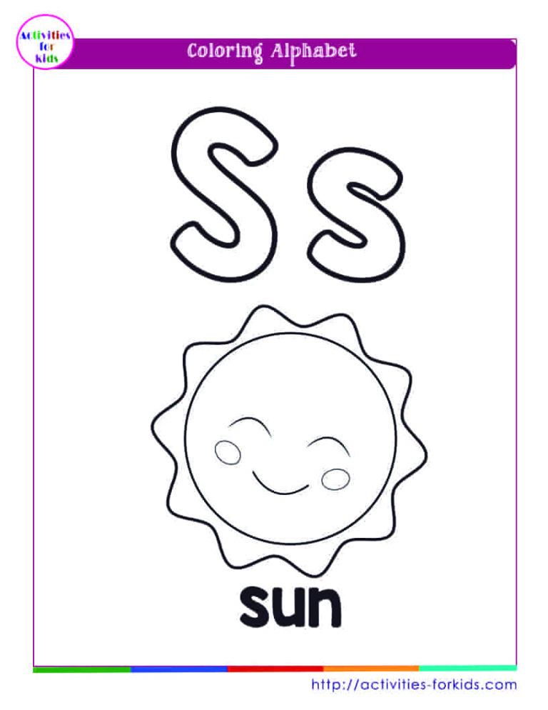 Alphabet Coloring Pages A–Z Free Printable PDF